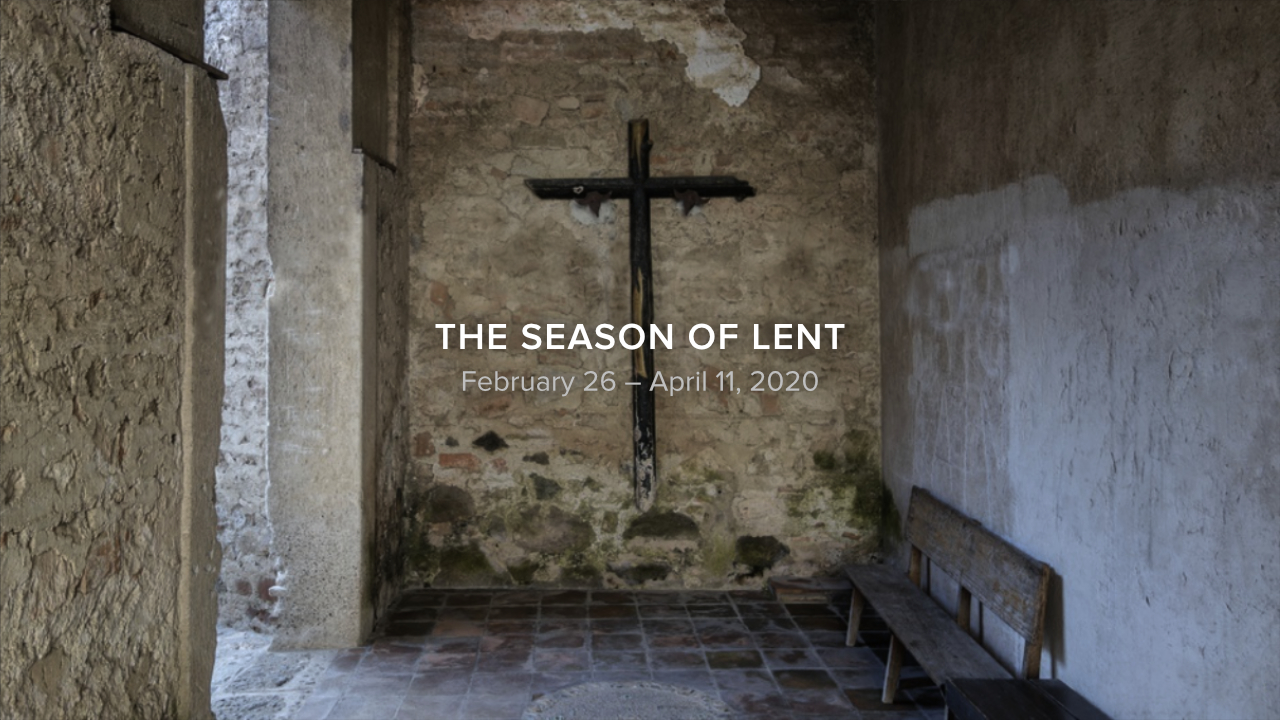 Lent 2020, Part 3 - Coronavirus Message - New Denver Church