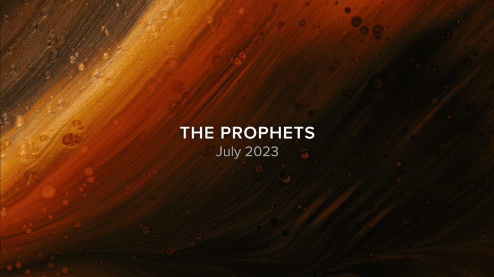 The Prophets - Part 3 (Joey Dodson) - New Denver Church